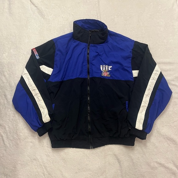 Jackets & Coats | Vintage Rusty Wallace Miller Lite Nascar Jacket ...
